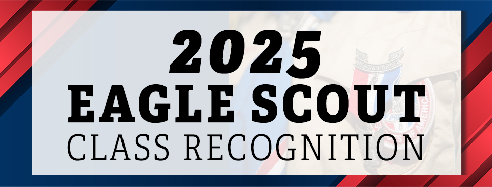 Eagle Scout Class Recognition 2026